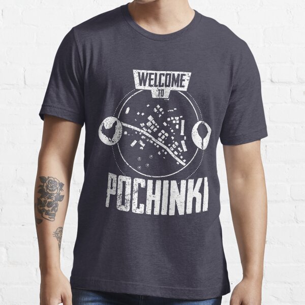 "Welcome to Pochinki" T-shirt for Sale by AMDY | Redbubble | pochinki t ...