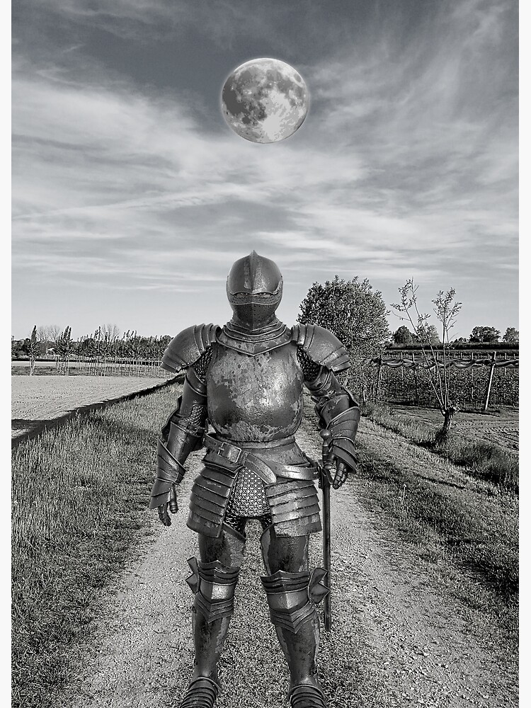 "Moon Warrior - Medieval Warrior Armor " Poster for Sale by peterforg8 ...