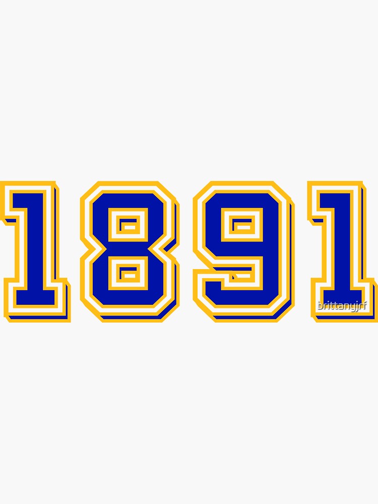 "North Carolina A&T 1891" Sticker for Sale by brittanyjrf | Redbubble