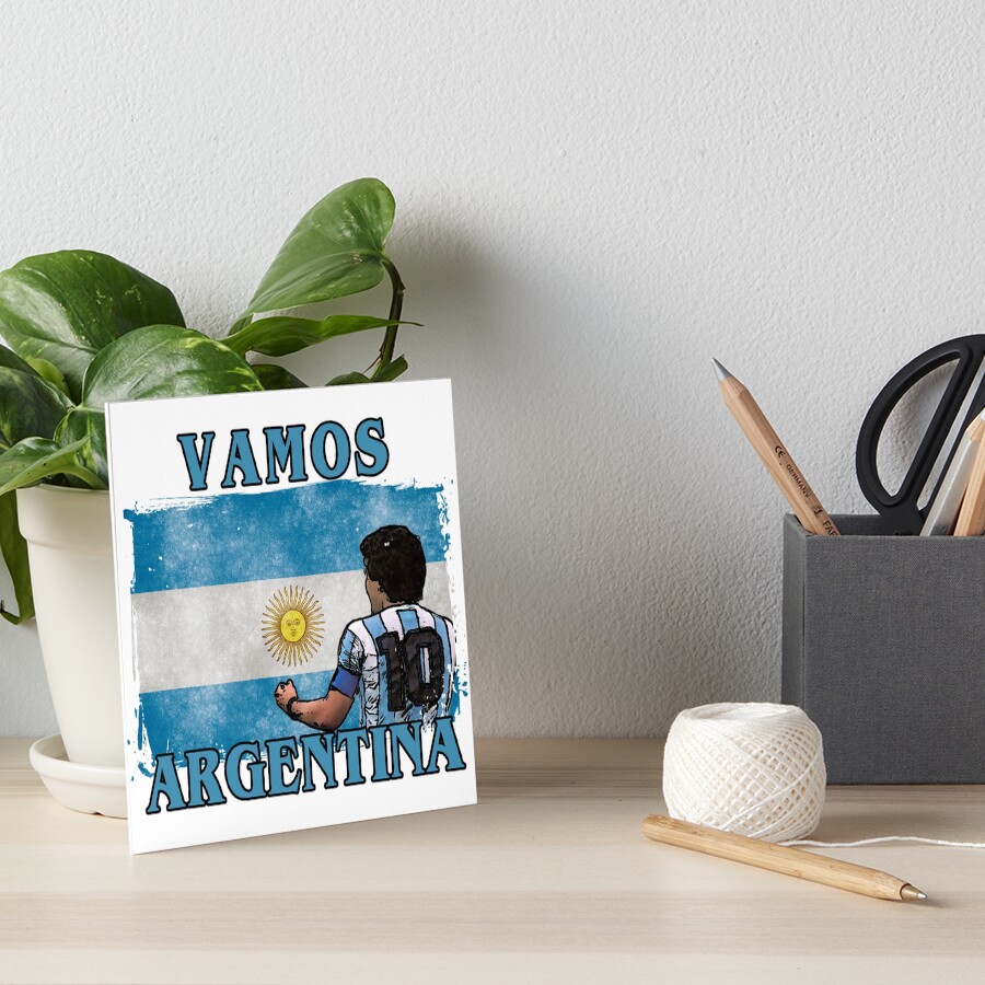 "Vamos Argentina - FIFA World Cup Qatar 2022" Art Board Print for Sale ...