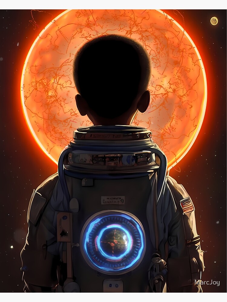"Solar Explorer -AiArt" Art Print for Sale by MarcJoy | Redbubble