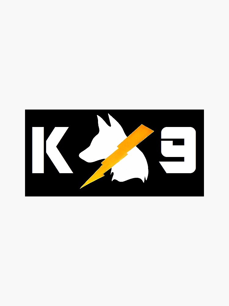 "K9 UNIT" Sticker for Sale by Workingdogs | Redbubble