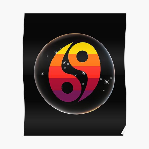 "Space Cancer Symbol " Poster for Sale by HappyDelights | Redbubble