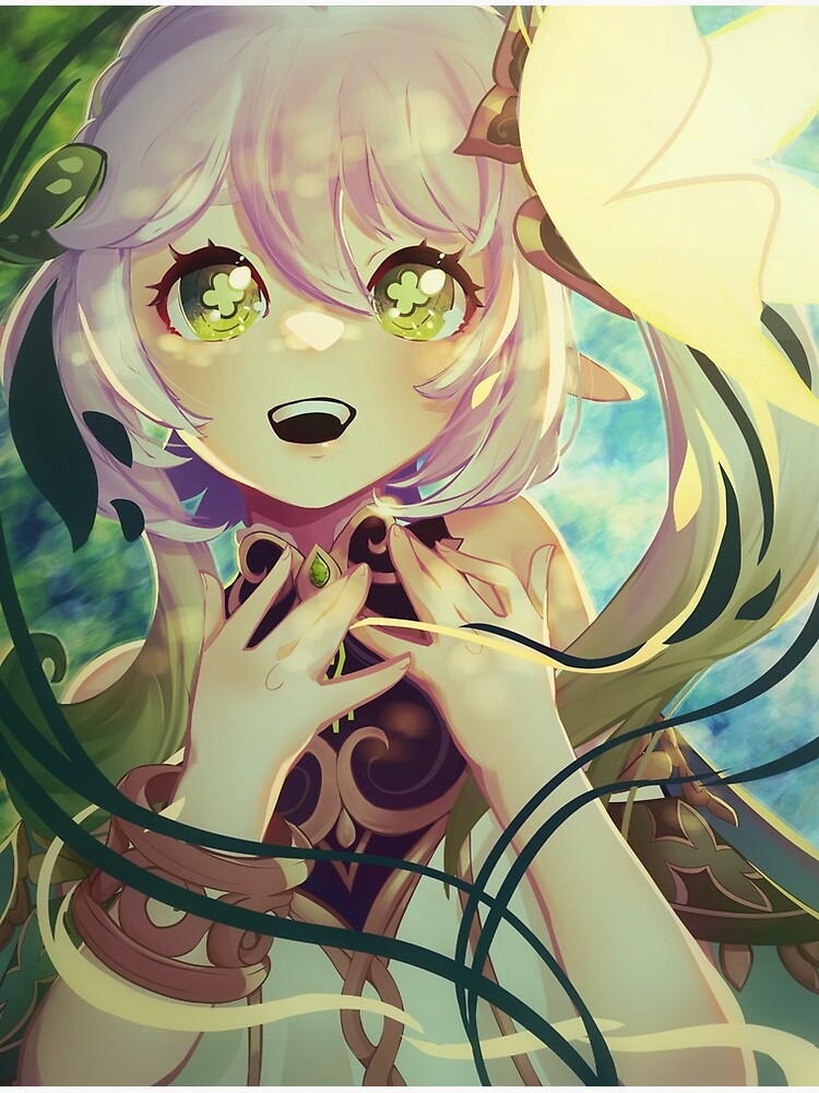 "Adorable Nahida Genshin Impact" Art Print for Sale by sheep-in-a-box ...