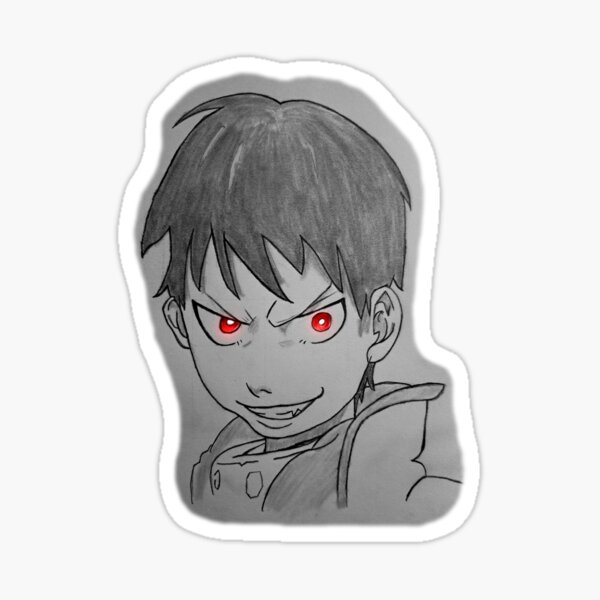 "Kusekabe Shinra" Sticker for Sale by newmex505 | Redbubble