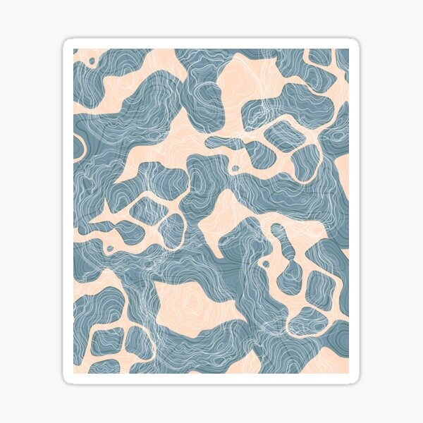 "Background Patterns Colorful wavy Shapes And Lines" Sticker for Sale ...