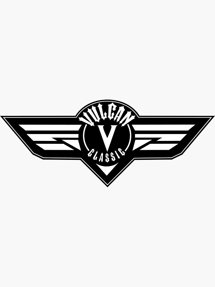 "Kawasaki Vulcan modern" Sticker for Sale by Rachelord | Redbubble