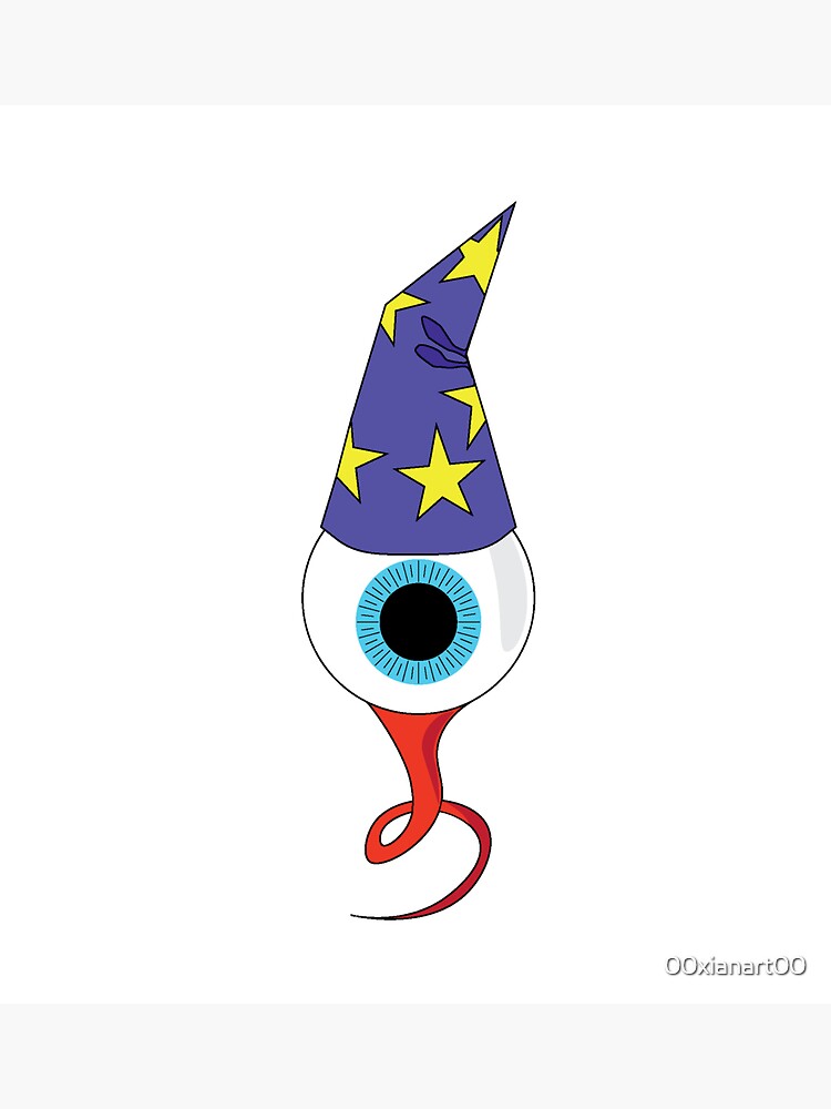 "wizard eye" Sticker for Sale by 00xianart00 | Redbubble