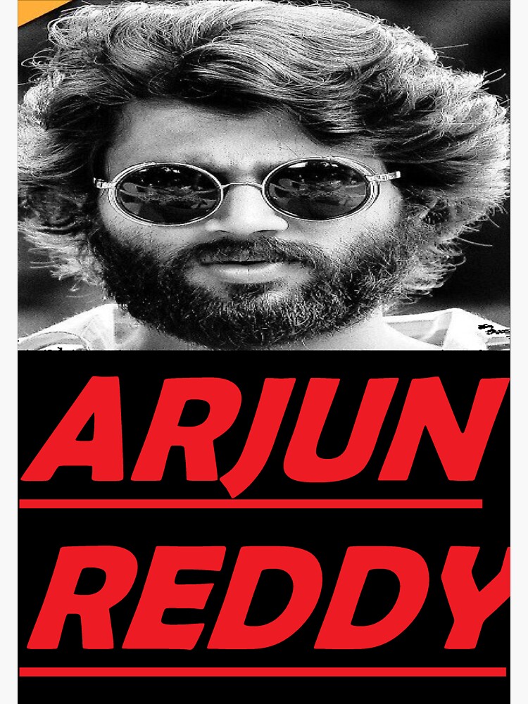 "Arjun Reddy Vijay Devarakonda Tshirt" Sticker by dilipkumarb | Redbubble