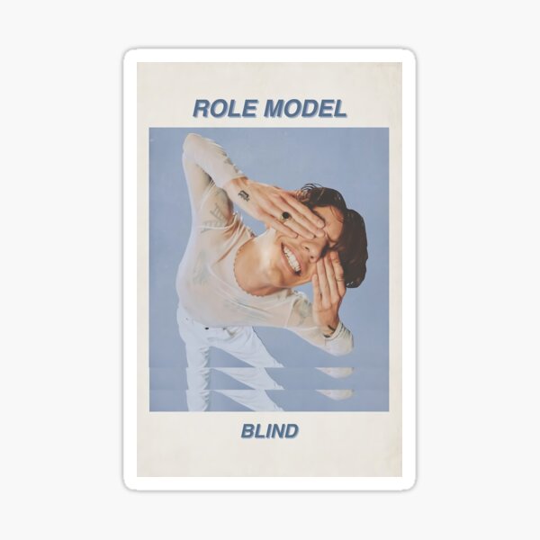 "ROLE MODEL Poster" Sticker for Sale by kolmid | Redbubble