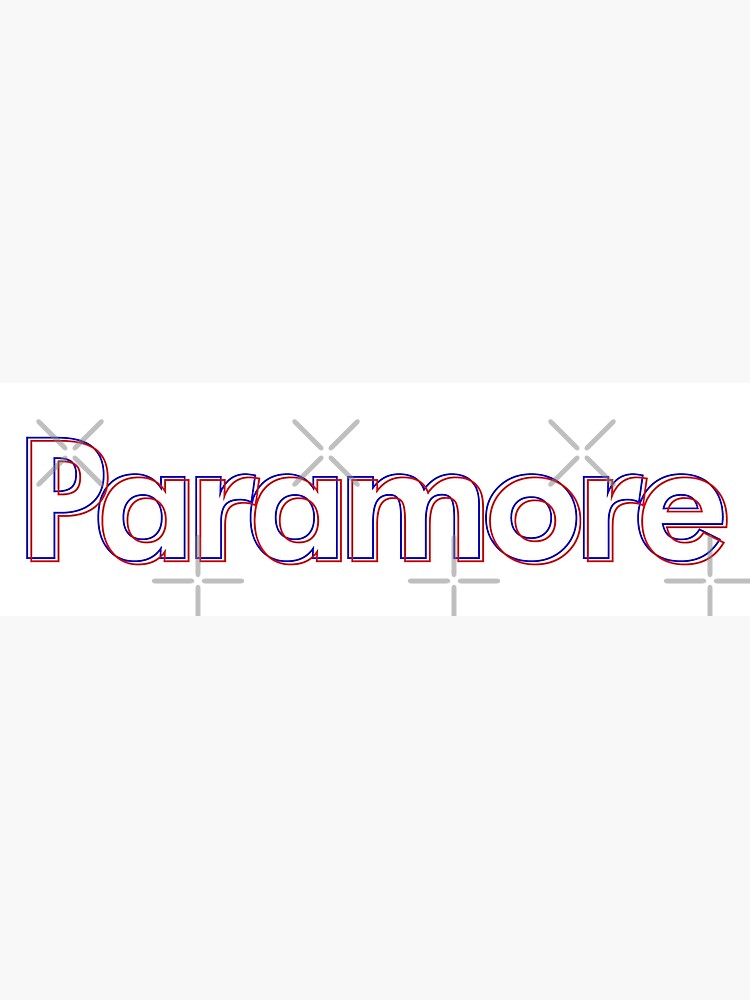 "paramore 3d" Poster for Sale by lito-art | Redbubble