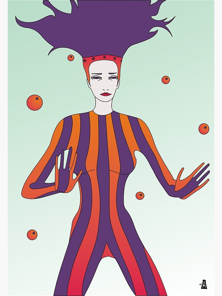 "Juggler" Poster by slobodanm | Redbubble
