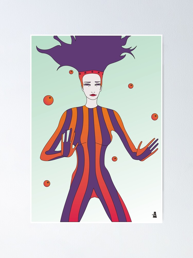 "Juggler" Poster by slobodanm | Redbubble