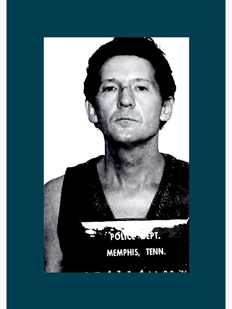 "Jerry Lee Lewis Mugshot Photograph Stunning 1976 Mug Shot Portrait ...