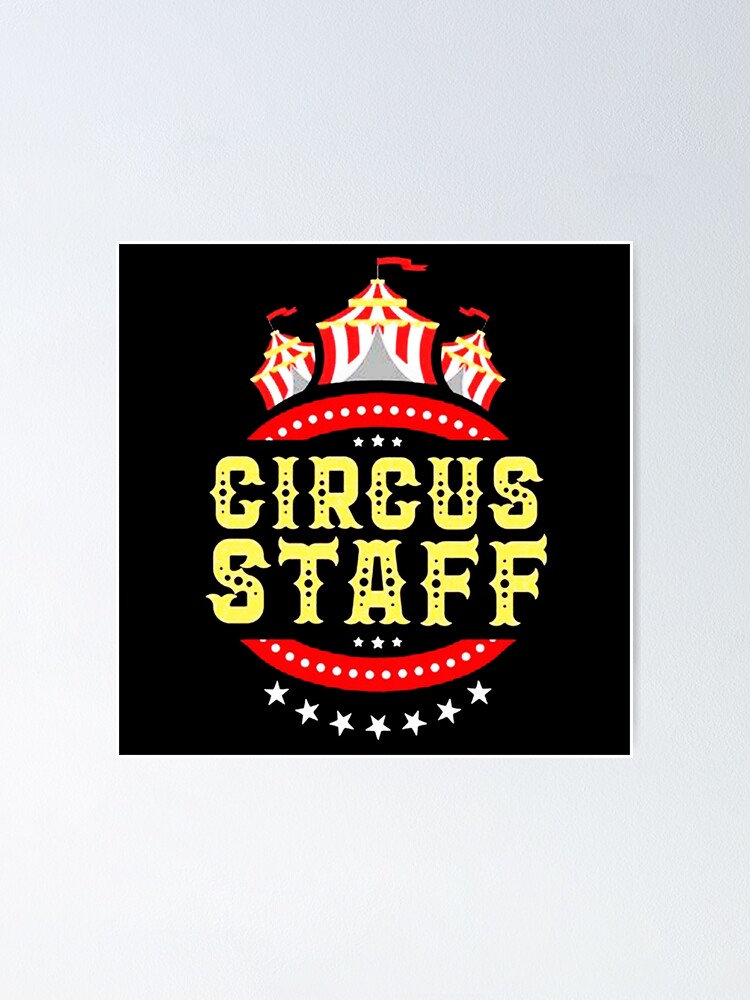 "Circus Staff Costume Carnival Vintage" Poster for Sale by nathankidis ...