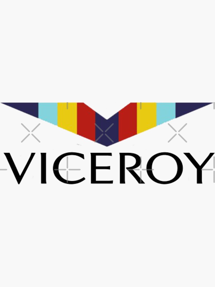 "Retro viceroy cigarette logo" Sticker for Sale by Teenager1991 | Redbubble