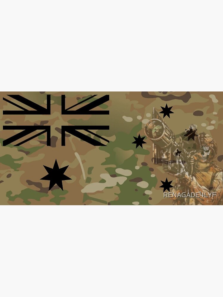 "Australian Flag (Skull Operator Multicam)" Sticker for Sale by ...