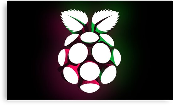 "Raspbian logo" Canvas Print by killball3000 | Redbubble