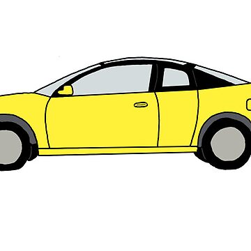 "Yellow Saturn SC2" Sticker for Sale by ajzebrowski | Redbubble