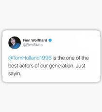 Tom Holland: Sticker | Redbubble