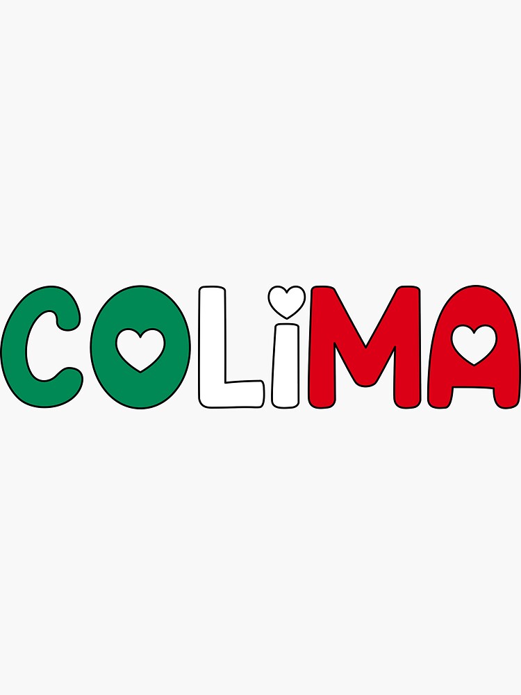 "Colima Mexico" Sticker for Sale by StudioSirenita | Redbubble