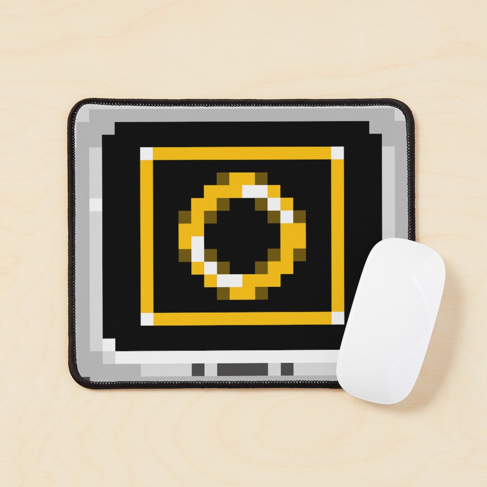 "Sonic Item Box Ring " Sticker by RetroMarty | Redbubble