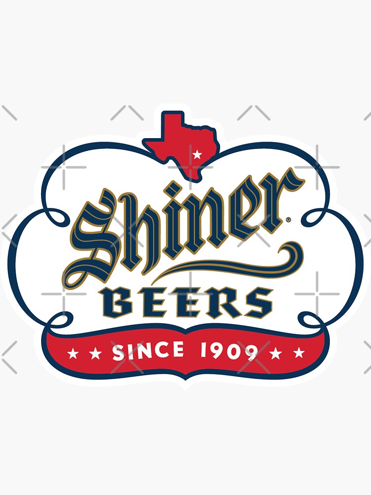 "Retro Stylish Shiner Bock Beers Design" Sticker for Sale by ...