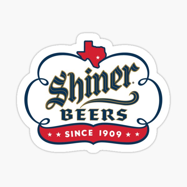 "Retro Stylish Shiner Bock Beers Design" Sticker for Sale by ...