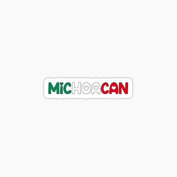 "Michoacan Mexico" Sticker for Sale by StudioSirenita | Redbubble