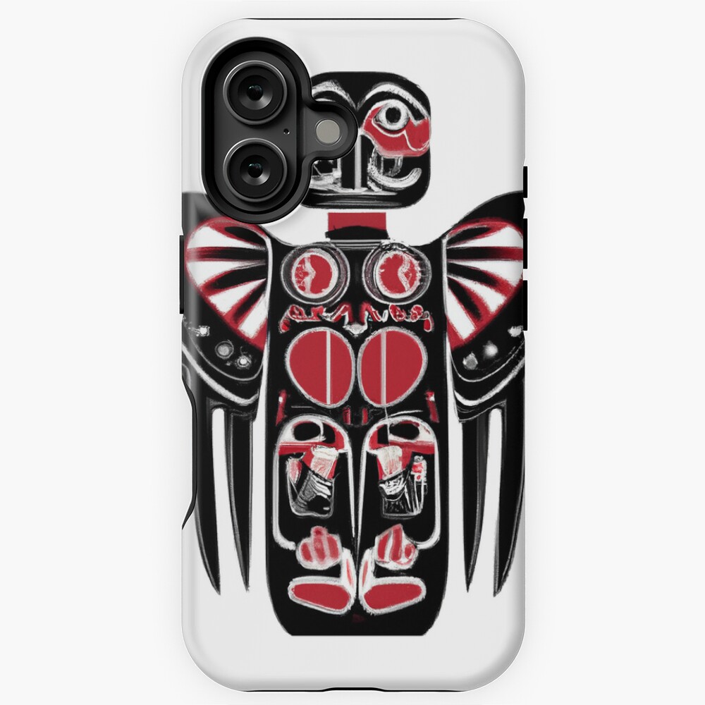 "Firebird Phoenix Thunderbird with Wings, Native American Style Sticker ...
