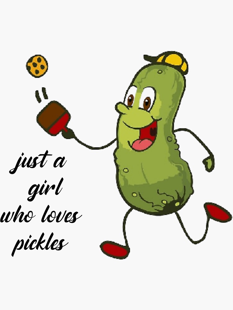 "Just a Girl Who Loves Pickles Shirt, Funny Pickle Shirts,, Pickle ...