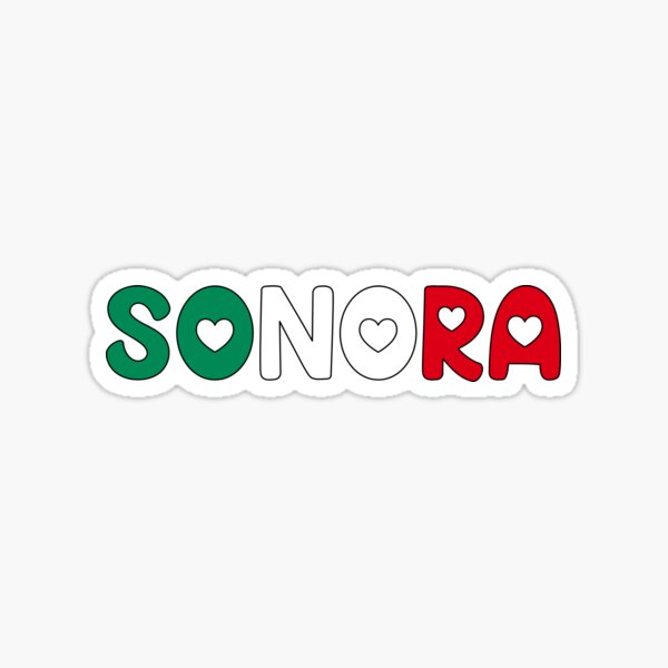 "Sonora Mexico" Sticker for Sale by StudioSirenita | Redbubble