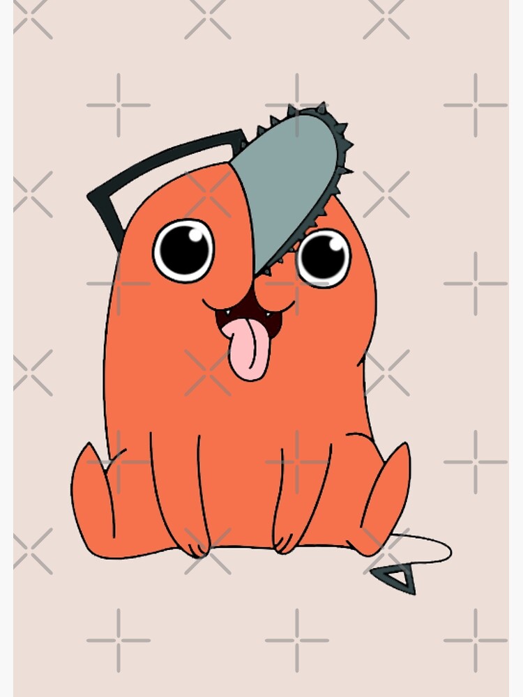 "pochita chainsaw man | chainsaw devil" Poster for Sale by JJT0724 ...