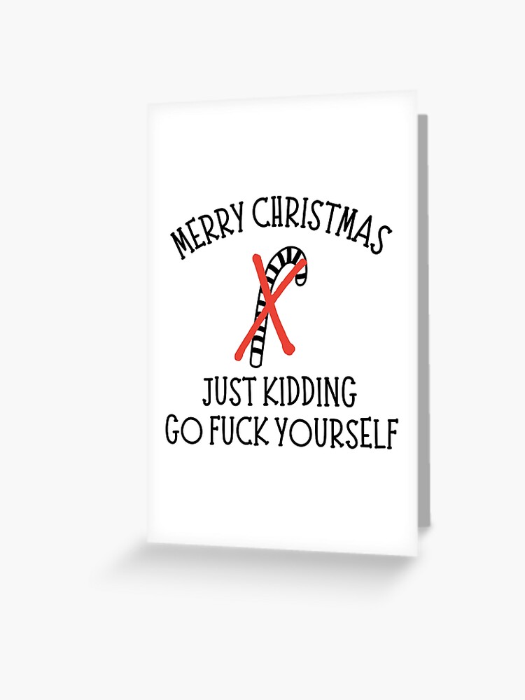 "Christmas Humor. Rude, Offensive, Inappropriate Christmas Card. Merry ...