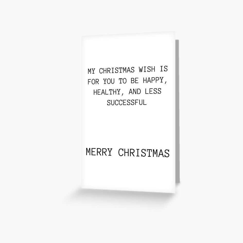"Christmas Humor. Rude, Offensive, Inappropriate Christmas Card. My ...