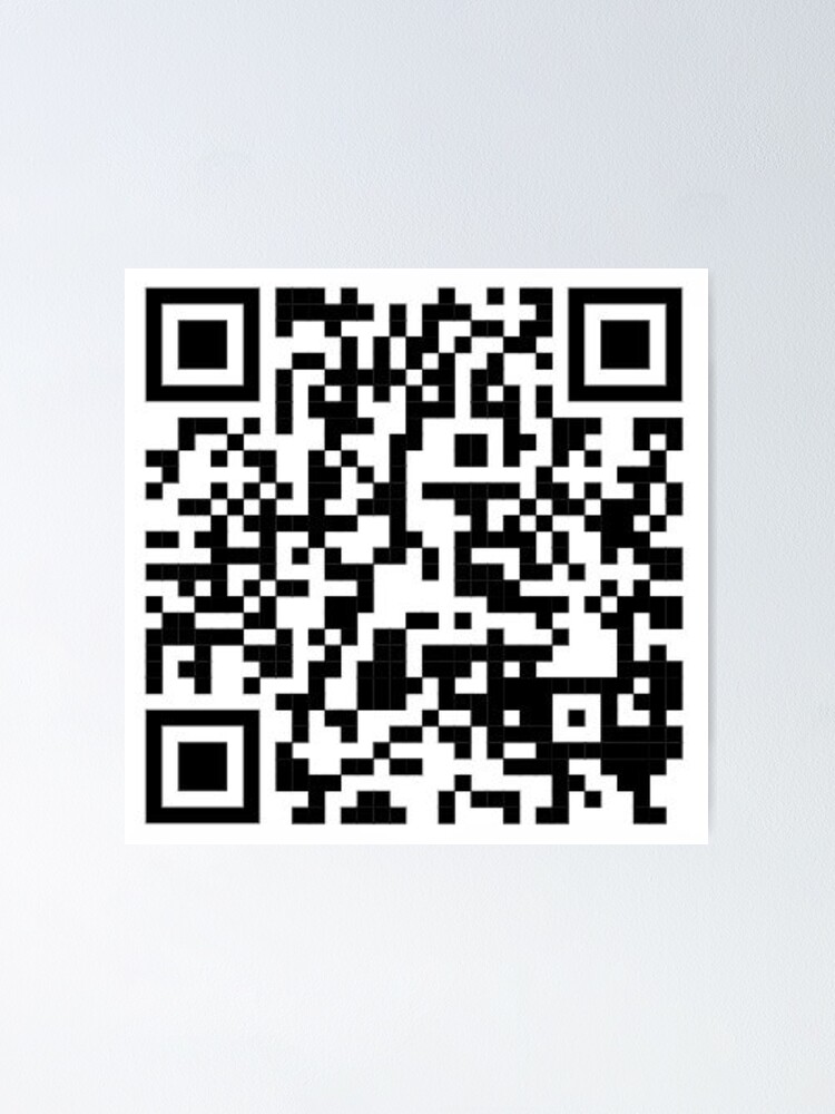 "Dancing Rat QR code" Poster for Sale by Piper-and-Leave | Redbubble
