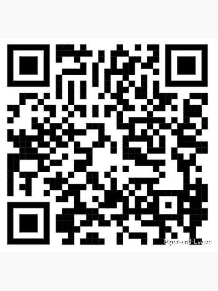 "The Duck Song QR code" Sticker for Sale by Piper-and-Leave | Redbubble