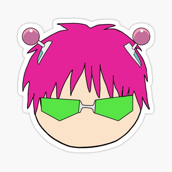 "Chibi Saiki K" Sticker for Sale by RamenDesign | Redbubble