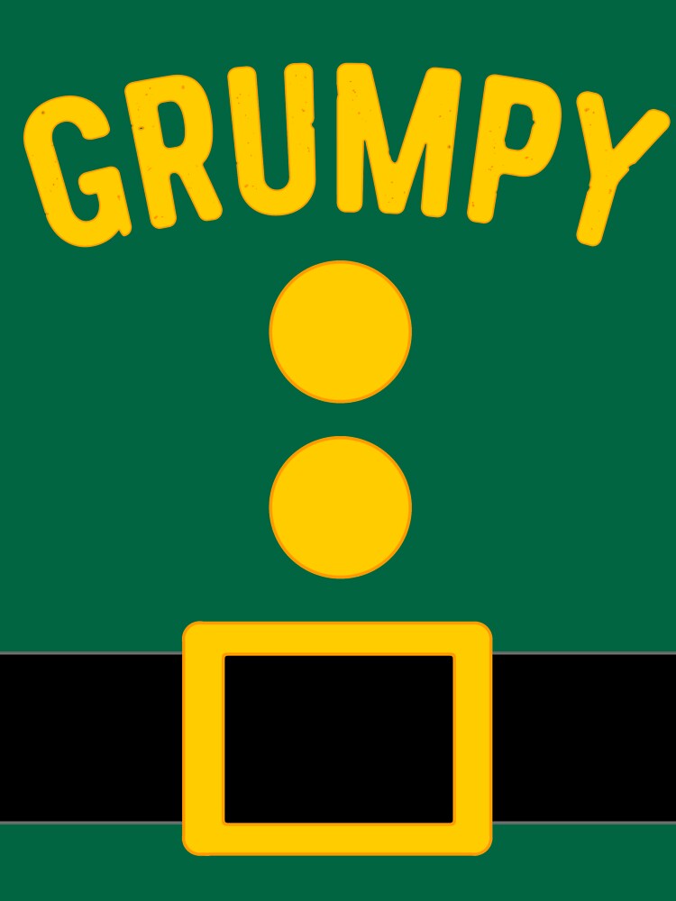 "Grumpy Dwarf Costume" T-shirt for Sale by deepstone | Redbubble ...