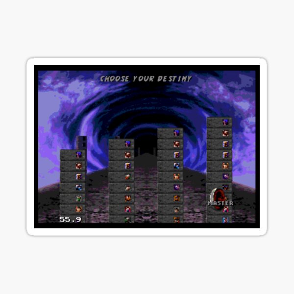 "Choose your Destiny" Sticker for Sale by grumpy-babii | Redbubble