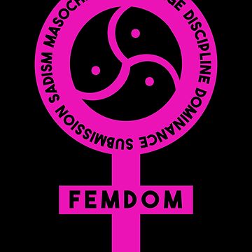 "Femdom Symbol of Venus" Sticker for Sale by LeatherRebel75 | Redbubble