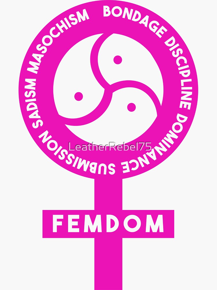 "Femdom Symbol of Venus" Sticker for Sale by LeatherRebel75 | Redbubble