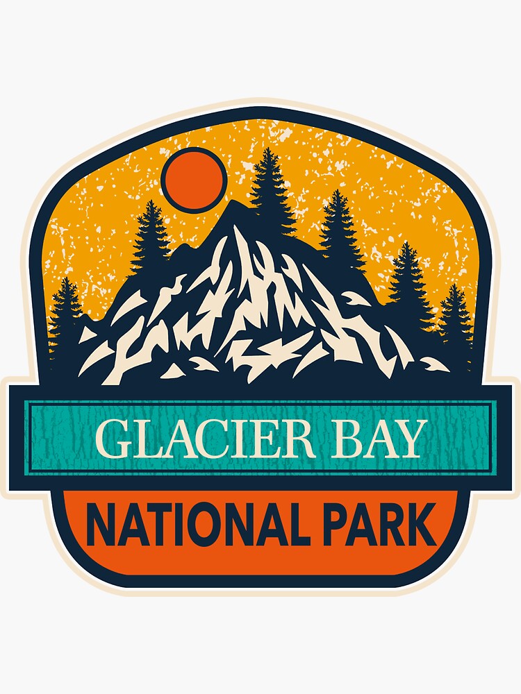 "Glacier Bay national park" Sticker for Sale by Cool-Craze | Redbubble