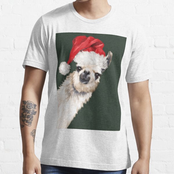"Classic Christmas Sneaky Llama" T-shirt for Sale by bignosework ...