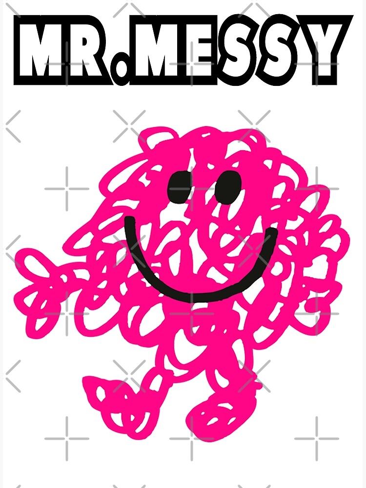 "mr. messy little miss and mr.men" Art Print for Sale by kaandalf ...