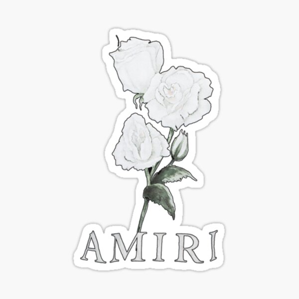 "Amiri " Sticker for Sale by llyschiktkuan | Redbubble