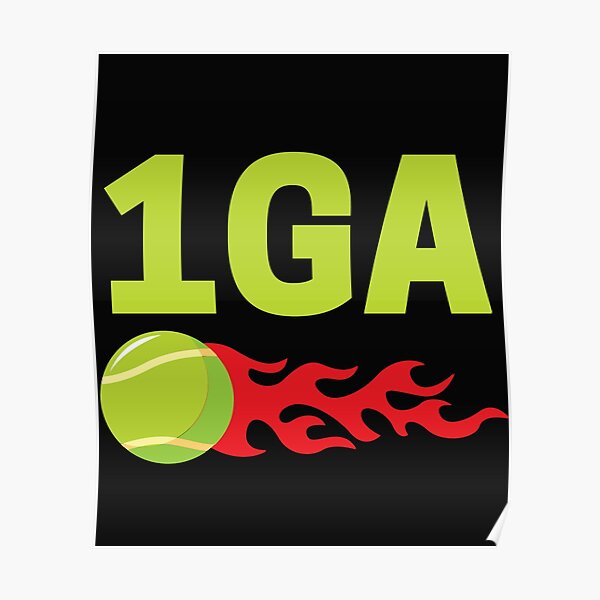 "Iga Swiatek | 1GA | Iga Swiatek Team" Poster for Sale by mattades ...