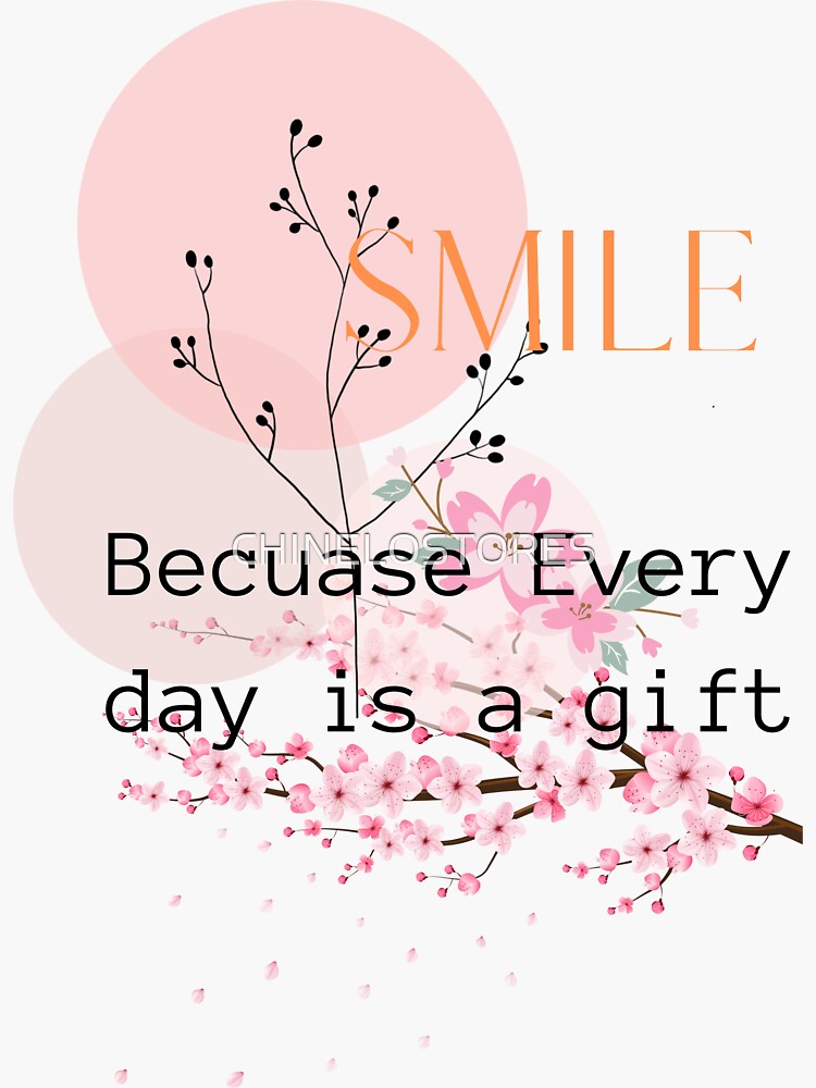 "SIMLE" Sticker for Sale by CHINELOSTORES | Redbubble