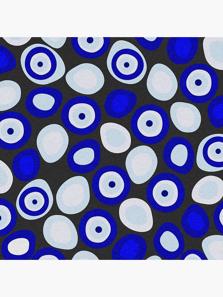 "Nazar Evil Eyes " Sticker for Sale by umeimages | Redbubble