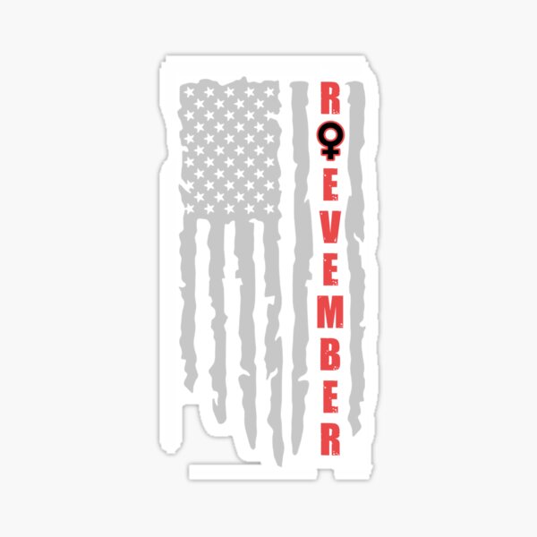 "Roevember Pro Choice Women's Rights My Body My Vote" Sticker for Sale ...